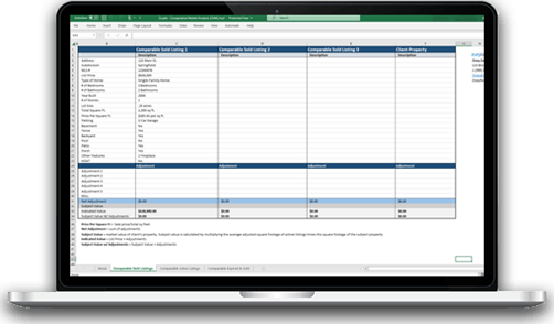 Free Download - CMA Template